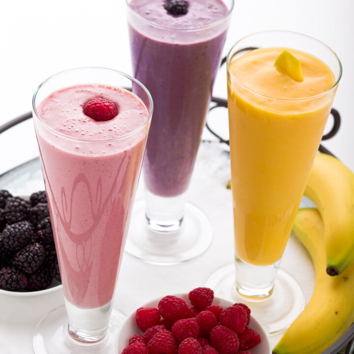 Strawberry Yogurt Smoothie with Banana – A Foodcentric Life