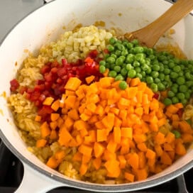 Easy Mixed Vegetable Rice – A Foodcentric Life