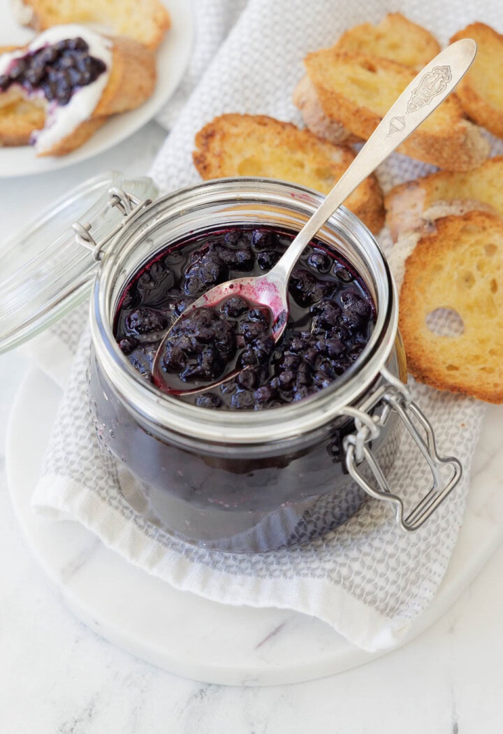 Easy Blueberry Compote Recipe – A Foodcentric Life